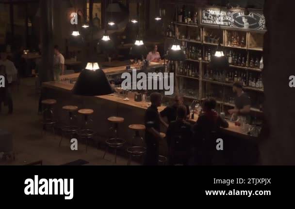 People sitting on bar stools Stock Videos & Footage - HD and 4K Video ...