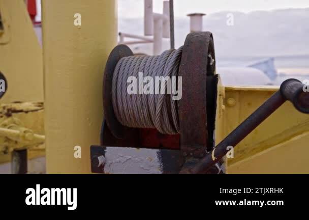 Ship winch rope Stock Videos & Footage - HD and 4K Video Clips - Alamy