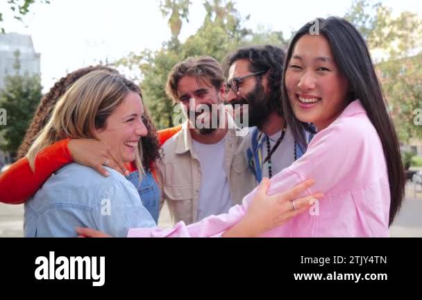 Team unity friends meeting Stock Videos & Footage - HD and 4K Video ...
