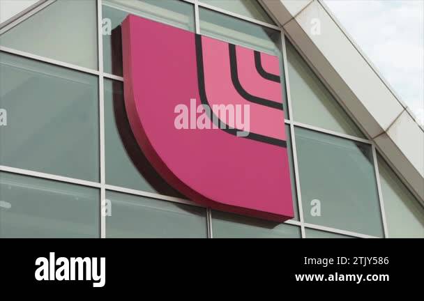 loblaws picture logo mounted on glass windows on front entrance that is ...