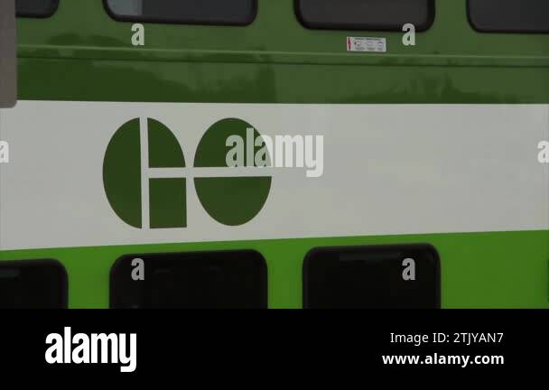 go train transit mass transportation system green logo on white ...