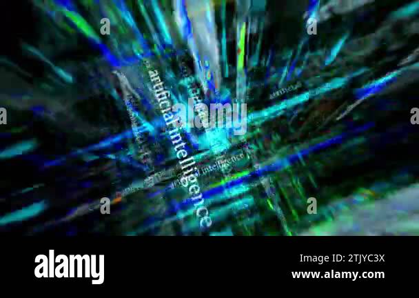 Artificial intelligence machine deep learning and ai chat bot gpt headline news titles across ...