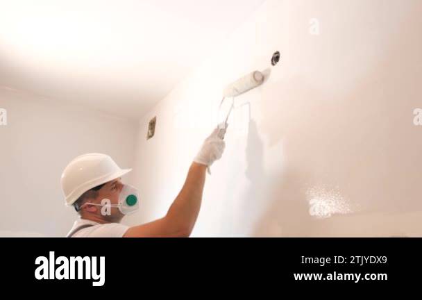 Painter painting walls Stock Videos & Footage - HD and 4K Video Clips ...