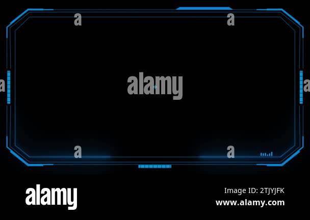 Hud Frame Digital Technology Sci-fi Frame Interface. HUD concept design ...