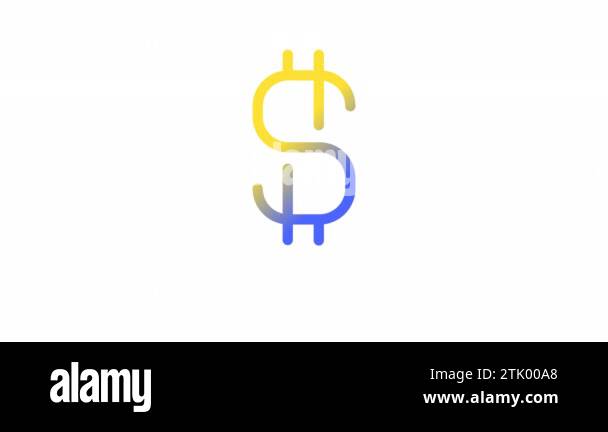Animated currency gradient ui icon. Money exchange. Capital. Seamless ...