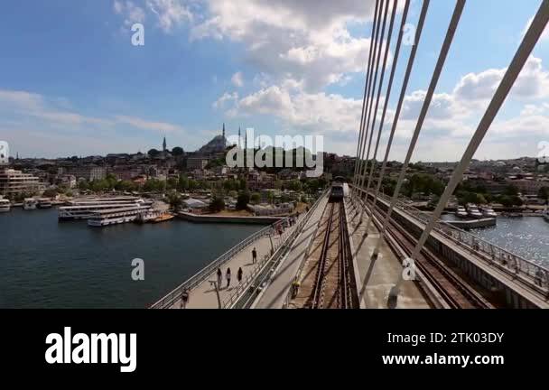 Halic,istanbul,Turkey.August 2,2023.Enchanting Views of Istanbul from ...