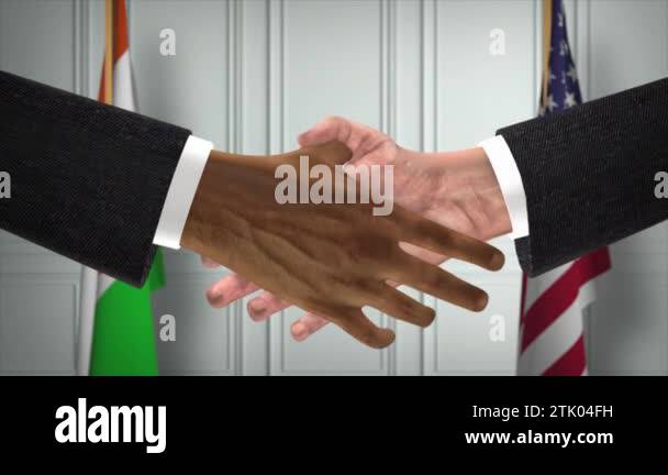 Niger usa flags handshake Stock Videos & Footage - HD and 4K Video ...