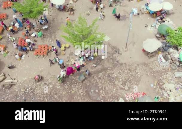 12th july 2023, Mararaba,Nassarawa state Nigeria: Drone shot of aerial ...