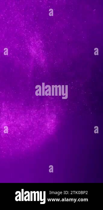 Abstract swarm of purple liquid buoyancy star particles. Elegant ...