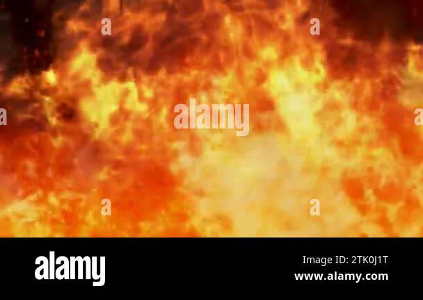 Fire Abstract Blaze Background 4K Loop features flames blazing from ...