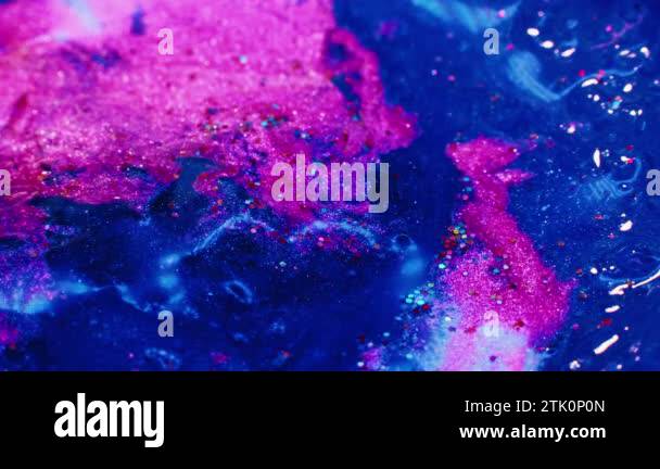 Permafrost microplastic pollution. Melting glacier. Creative blue ice ...