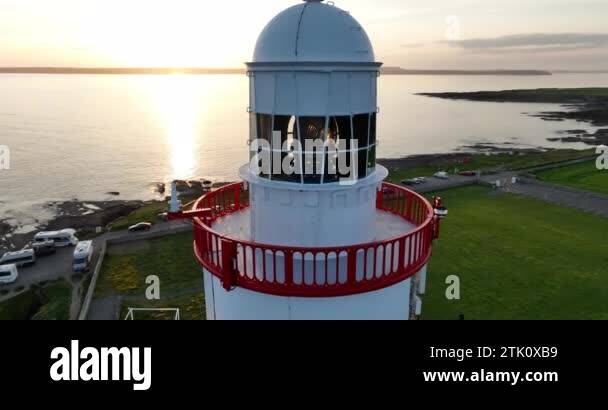 Hook Lighthouse Peninsula in County Wexford, Ireland. The oldest ...