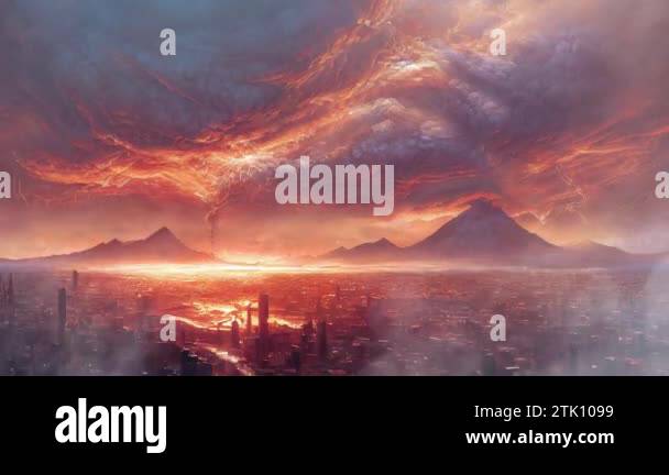 An apocalyptic and natural disaster scenario caused by climate change ...