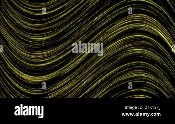 Luxurious golden particle stripes rising, shining particle light. Oscar ...