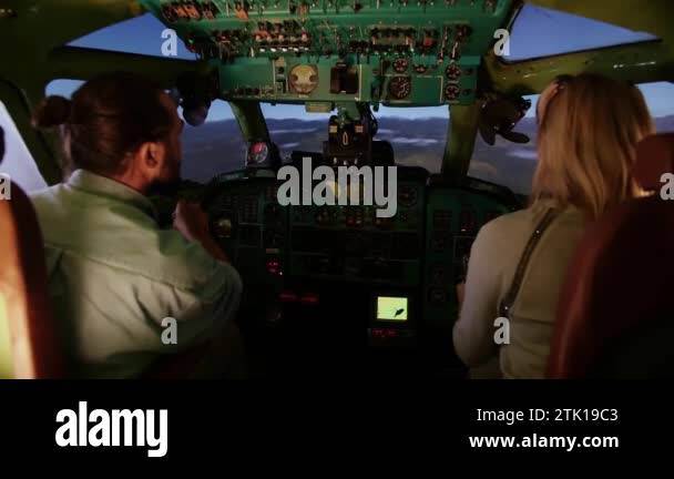Pilots cockpit flight simulator Stock Videos & Footage - HD and 4K ...