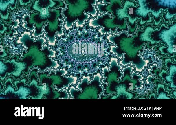 Dancing Fractal - Iridescent Patterns in Mesmerizing 4K. Experience the ...