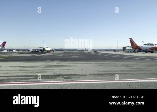 Bus on airport runway speed Stock Videos & Footage - HD and 4K Video ...
