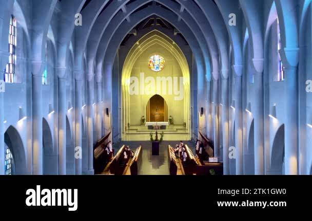 Conyers, Georgia: Monks chanting and singing at Monastery of the Holy ...