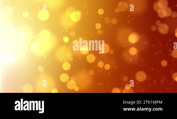 Warm colors luxury with optical flare bokeh background. Dust and ...