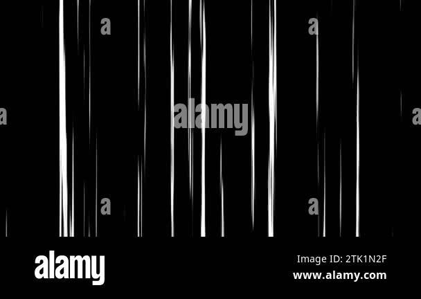 Anime speed line background animation on black. Comic Light Speed Lines ...