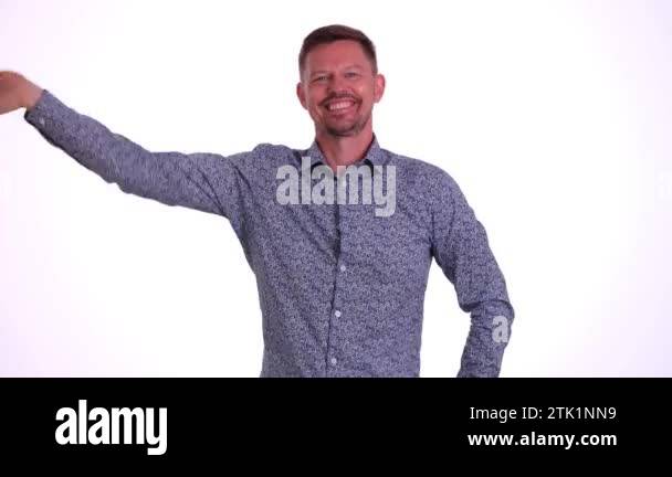 Greetings hello hand gesture Stock Videos & Footage - HD and 4K Video ...