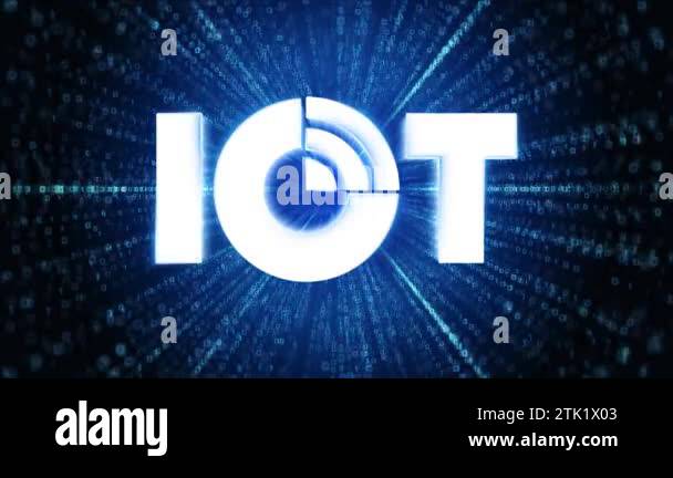 IOT Icon Digital Cyber Space Loop Technology Tunnel Animation ... IOT Icon Digital Cyber Space Loop Technology Tunnel Animation ...