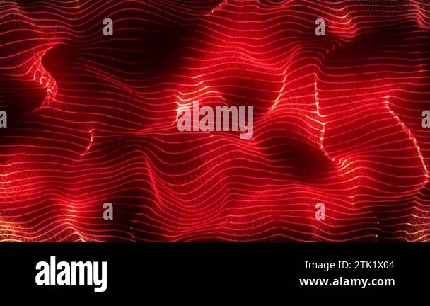 Abstract Background With Dynamic Wave Sound Wave Visualization Big Data Visualization Colored