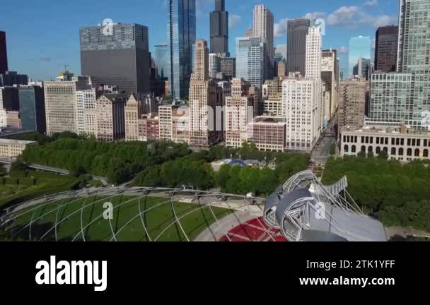 Chicago bandshell skyscraper Stock Videos & Footage - HD and 4K Video ...
