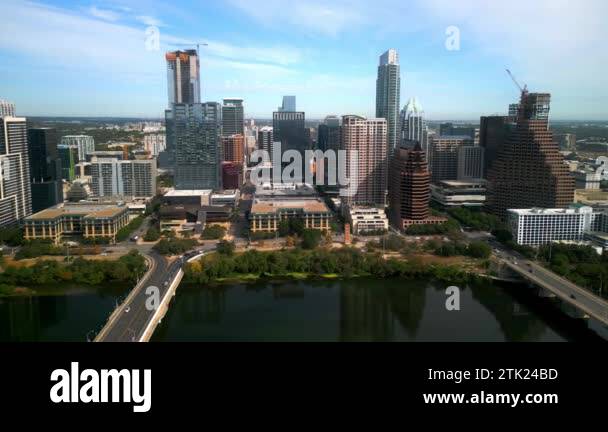 Iconic buildings downtown austin skyline Stock Videos & Footage - HD ...