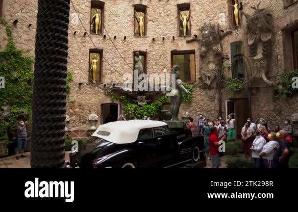 Salvador Dali Museum in Figueres, Spain. The Dali Theater Museum in ...