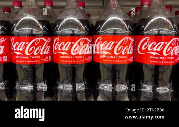 Liter bottle of coke Stock Videos & Footage - HD and 4K Video Clips - Alamy