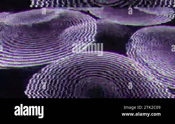 Interference modern abstract geometric glitch effect sci-fi psychedelic ...