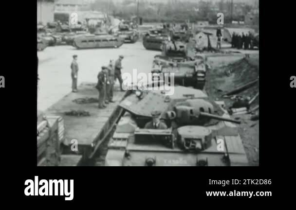 Berlin, Germany may 1943: Tanks in world war ii scene in 40s Stock ...
