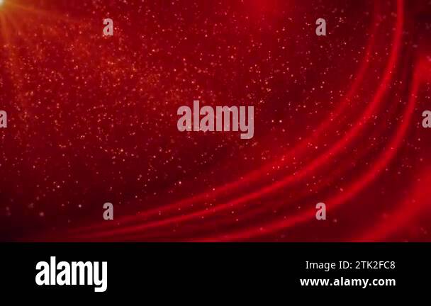 Beautiful Red particles light glitter rising spectacular motion ...