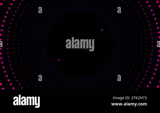 10 Seconds Countdown Timer Animation With Glowing Neon Number Text From