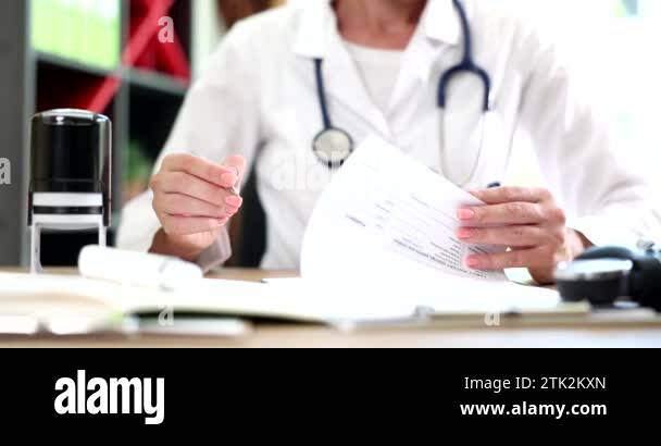 Stamp hand doctor Stock Videos & Footage - HD and 4K Video Clips - Alamy