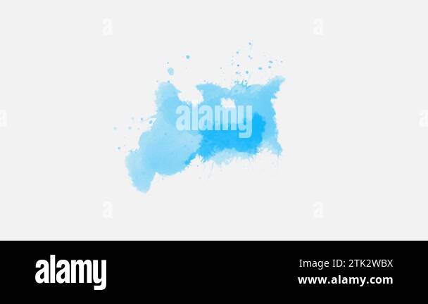 ink diffusing effect compositing. Ink Drops Transition on White ...