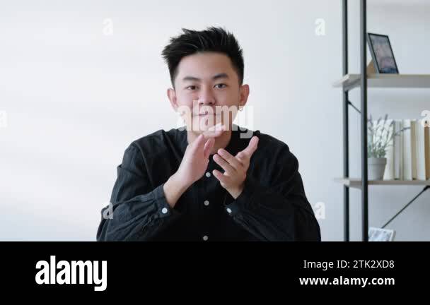 Boring online meeting. Video report. Remote conference. Disappointed ...