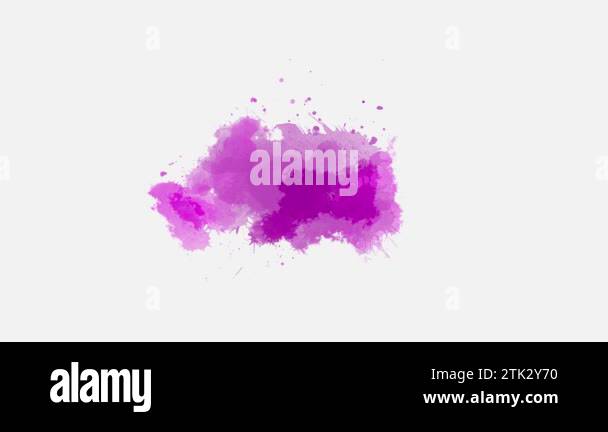 Ink splatters compositing effect. Ink Drops Transition on White ...