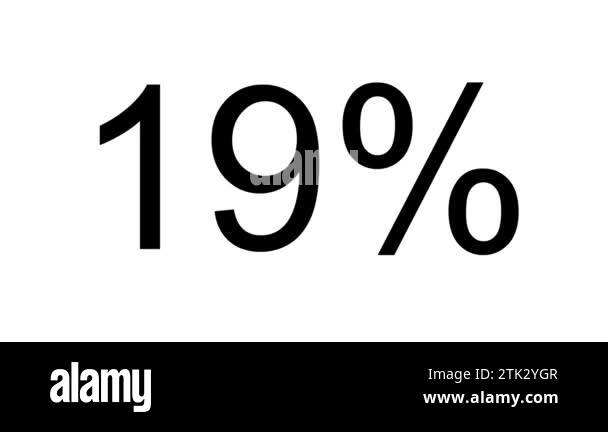 Animated black loading symbol 100 percent. Loading bar icon. Sign of ...