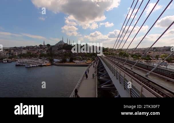 Halic,istanbul,Turkey.August 2,2023.Enchanting Views of Istanbul from ...