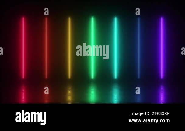 Concept 173-N1 Animated abstract neon light with led light effect ...