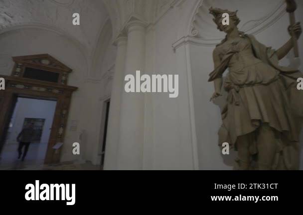 Bayerisches Nationalmuseum In Munich, Bavaria, Germany January 10, 2023. Interior Bavarian ...