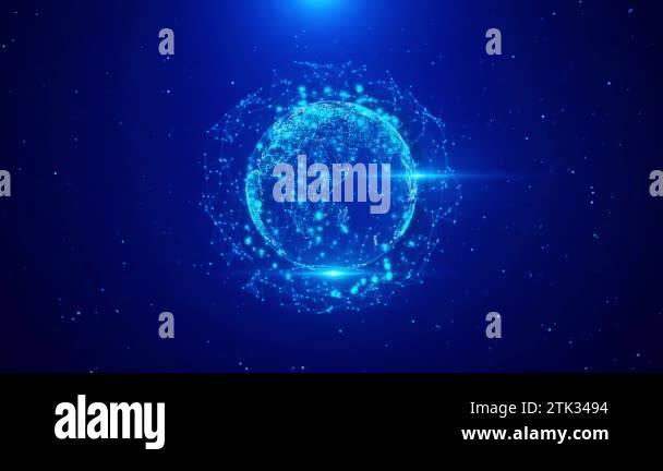 Global encrypted cybersecurity network data cyber security cloud computing IOT AI technology ...