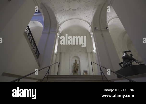 Bayerisches Nationalmuseum In Munich, Bavaria, Germany January 10, 2023. Interior Bavarian ...