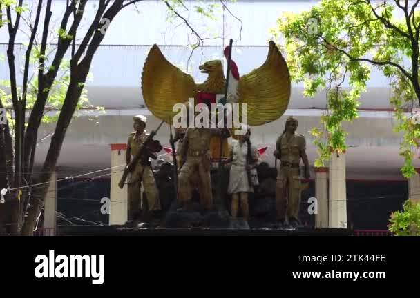 Five national heroes monument Stock Videos & Footage - HD and 4K Video ...
