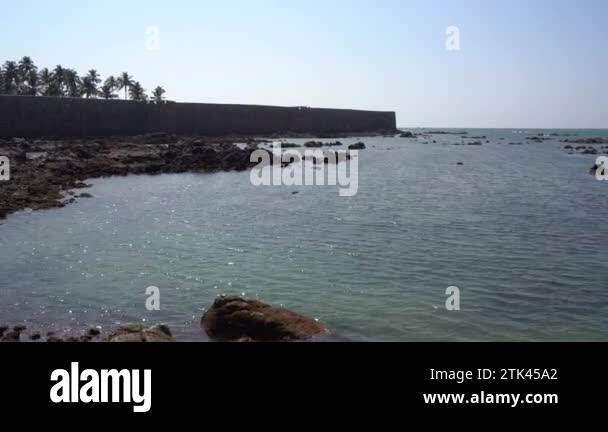 Sindhudurg Fort built by Chhatrapati Shivaji Maharaj in the center of ...