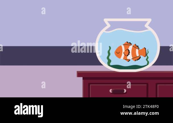 Cartoon fish characters cute Stock Videos & Footage - HD and 4K Video ...