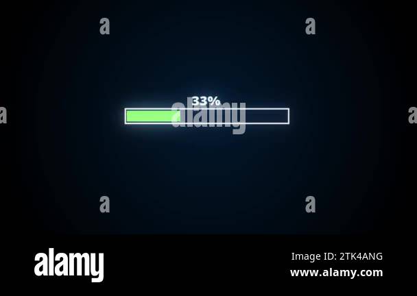 HUD Loading Progress Bar Animation Loading Circle, video. Download progress, preloader ...