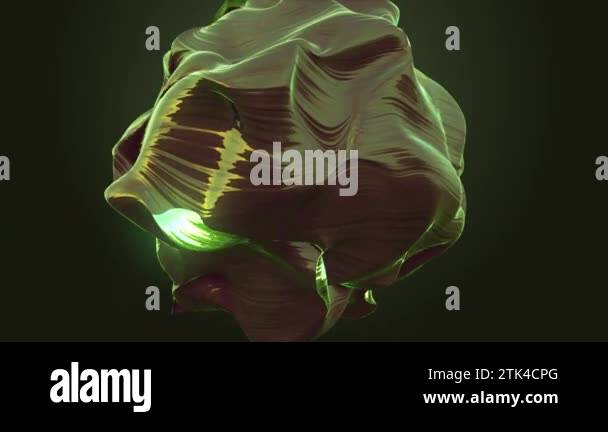 Anisotropic stone morphing. Waves of deformation run through the ...